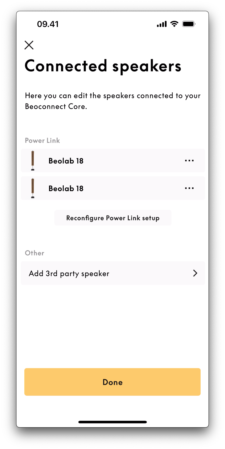 How do I set up speaker connections on Beoconnect Core? – Bang ...