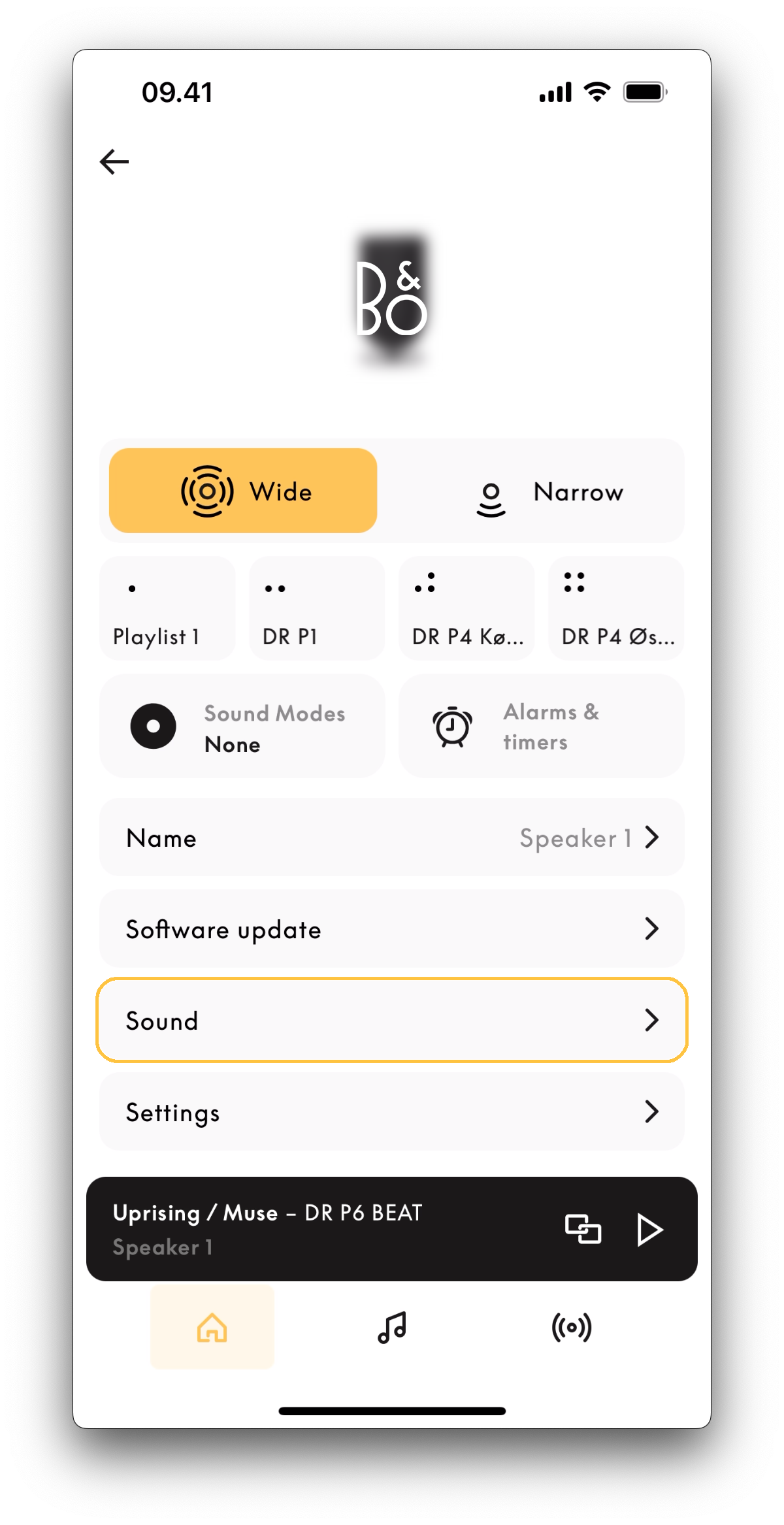 How do I set up Bang & Olufsen Stereo on Beosound A9 5th Gen? – Bang ...