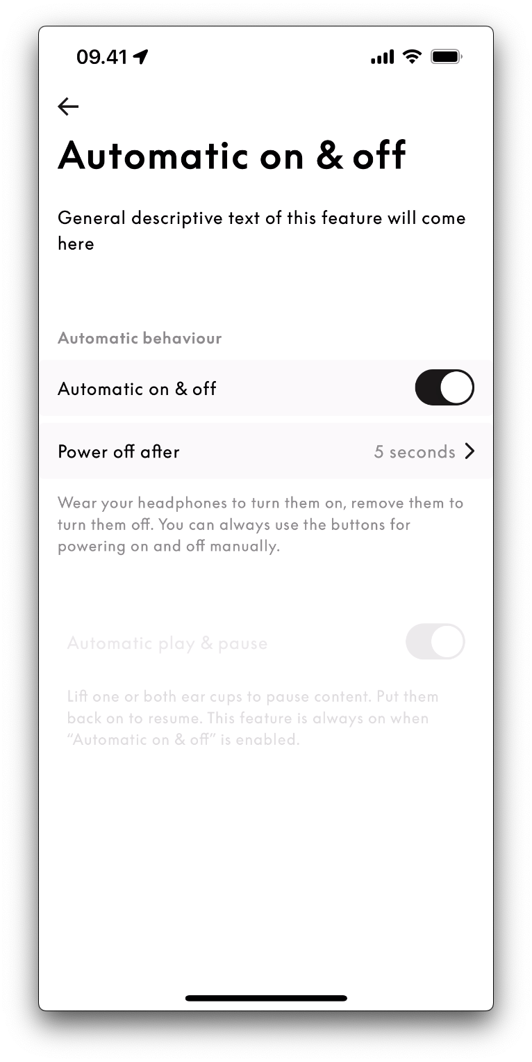 Do Beoplay H100 switch on and off automatically? – Bang & Olufsen Support