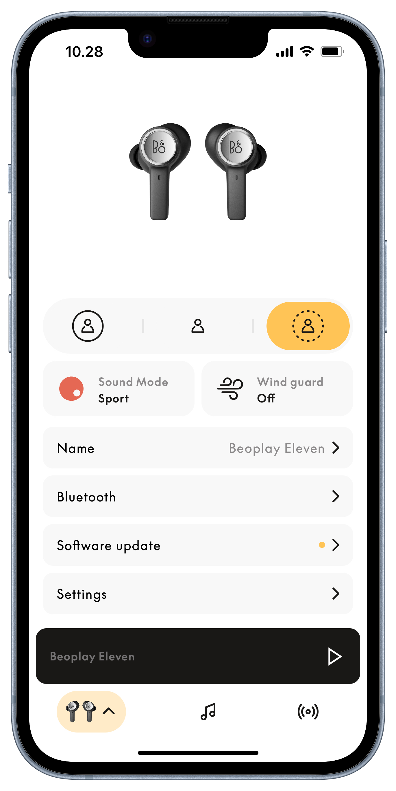 Wie aktualisiere ich meine Beoplay Eleven auf die neueste Software ...